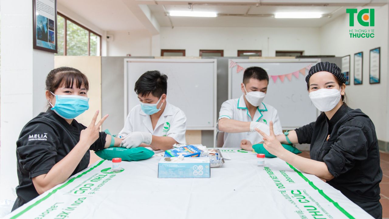 Công ty TNHH LE MONT BA VÌ khám sức khỏe tại Thu Cúc TCI